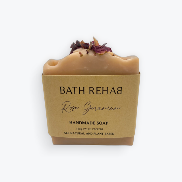 Rose Geranium Soap – Bath Rehab